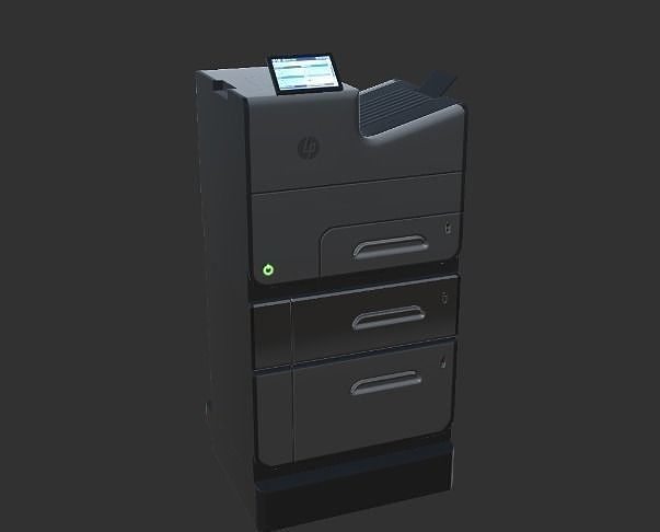 Tall Printer 3D model | CGTrader