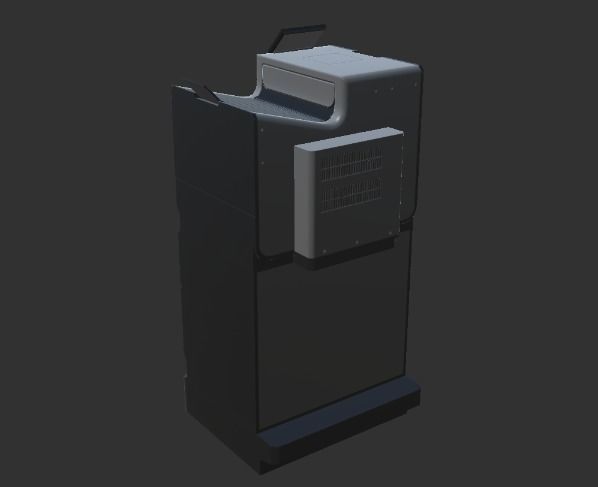 Tall Printer 3D model | CGTrader