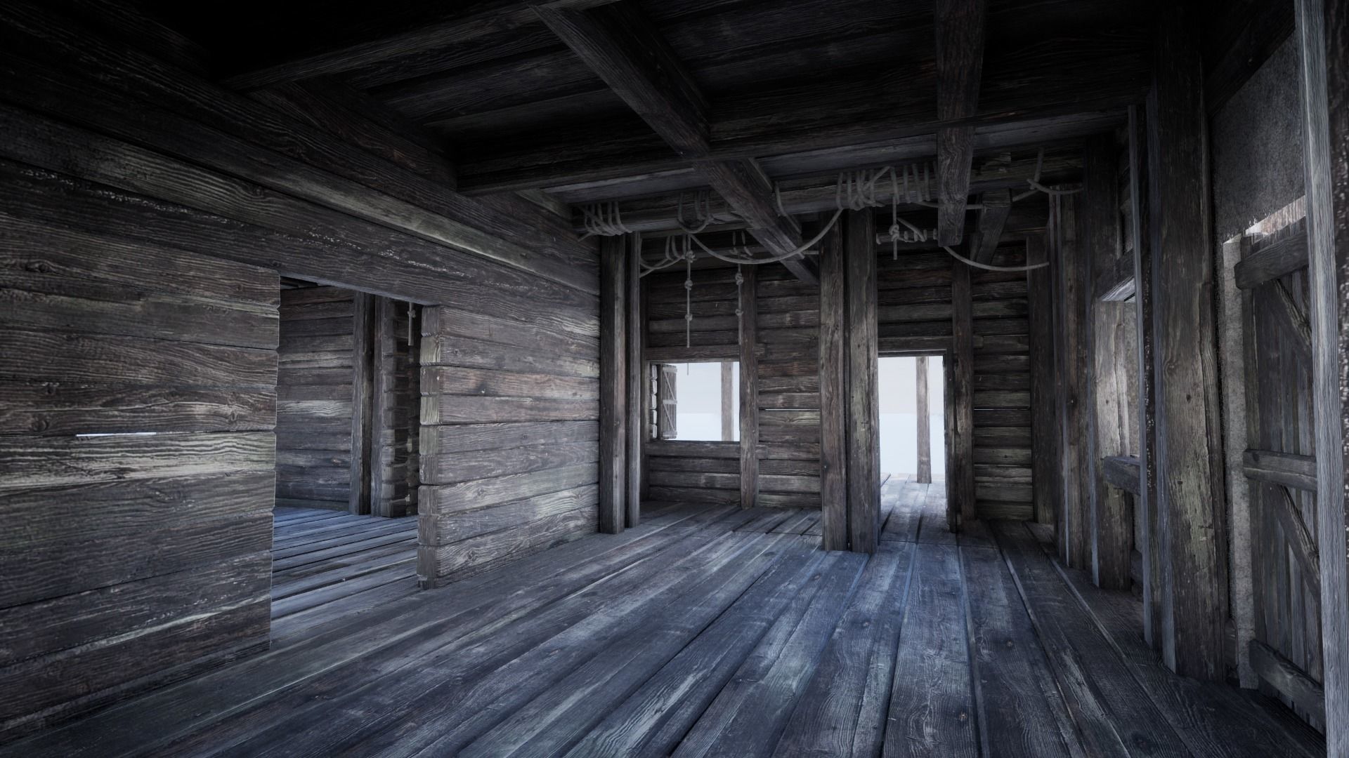 JAPAN CHINESE FEUDAL HOUSE DOJO HUT SAMURAI NINJA COLLECTION AAA VR ...