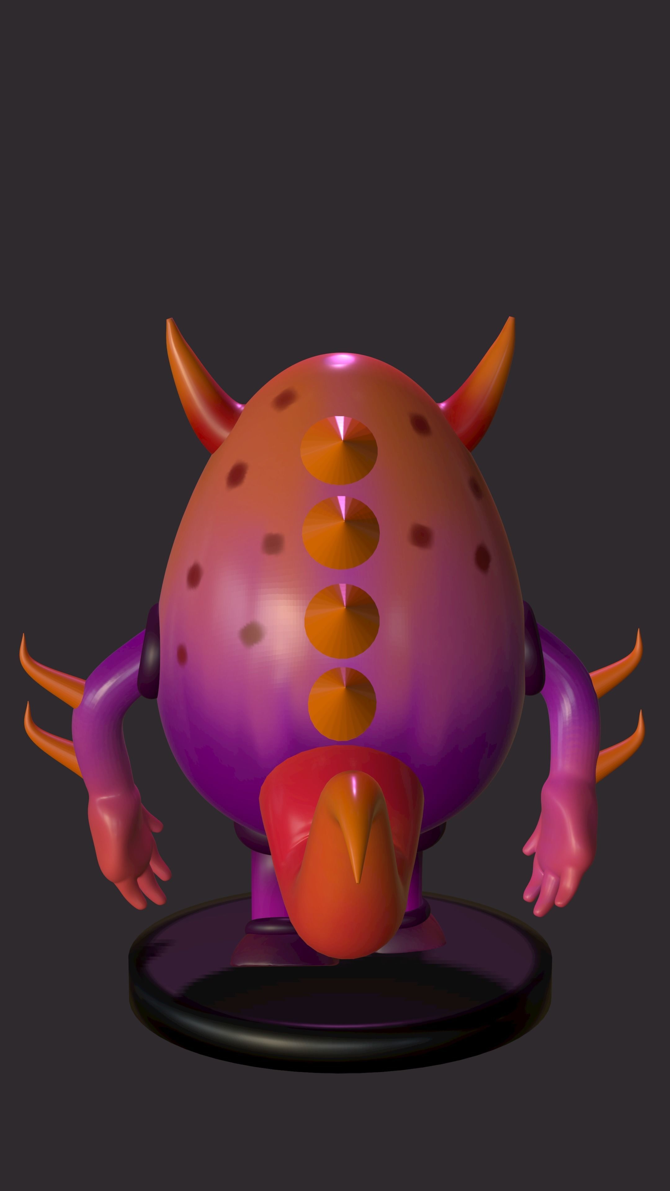 Eggs Monsters 3D model 3D printable | CGTrader