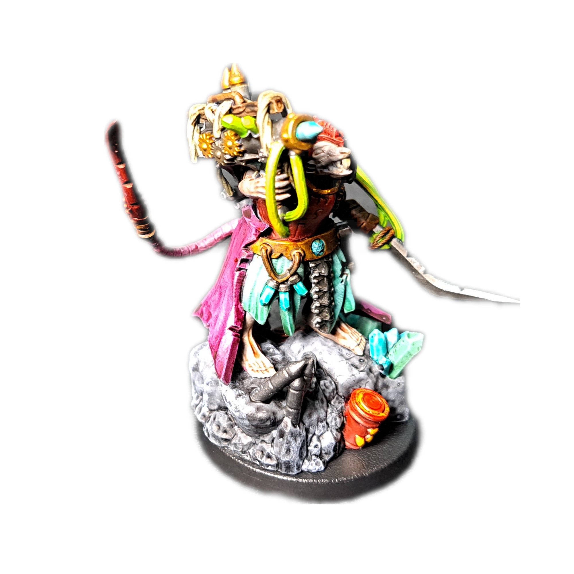 Ratkin Warlock Engineer With Missile Launcher 3D model 3D printable ...