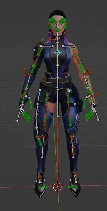 3D model Valorant Reyna VR / AR / low-poly | CGTrader