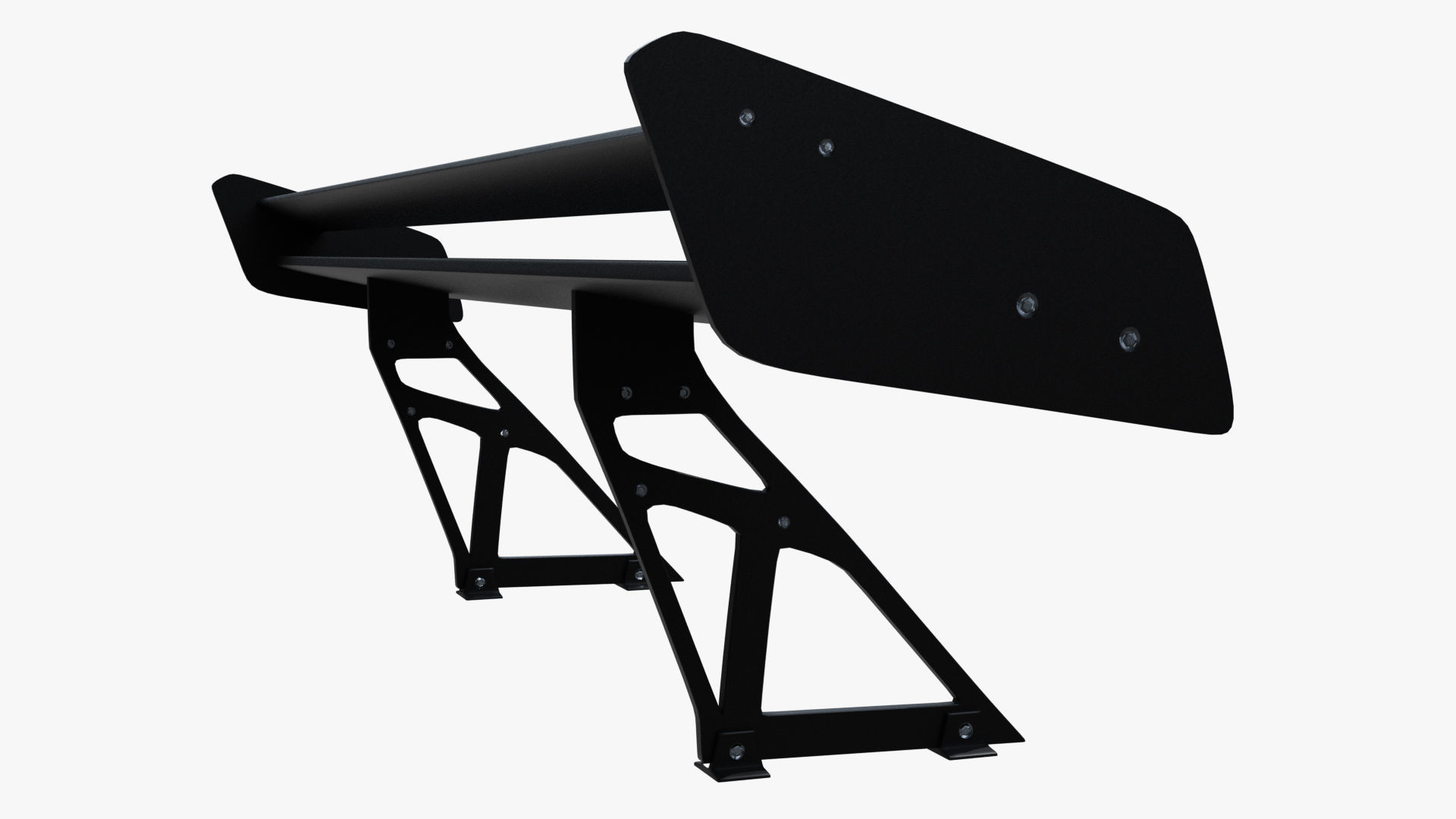 3D model Double Spoiler VR / AR / low-poly | CGTrader