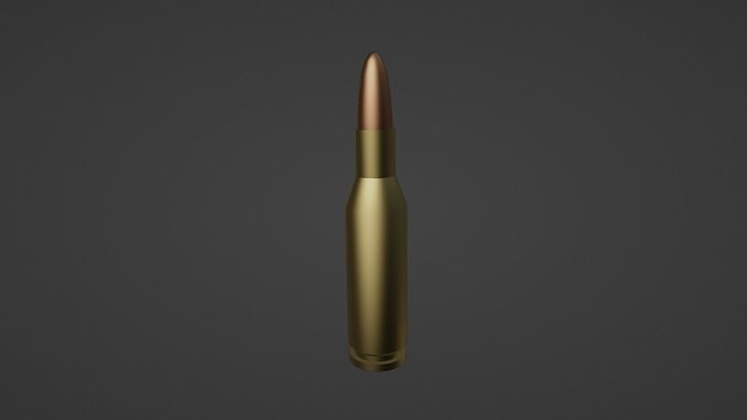 Bullets bullet free 3D model | CGTrader