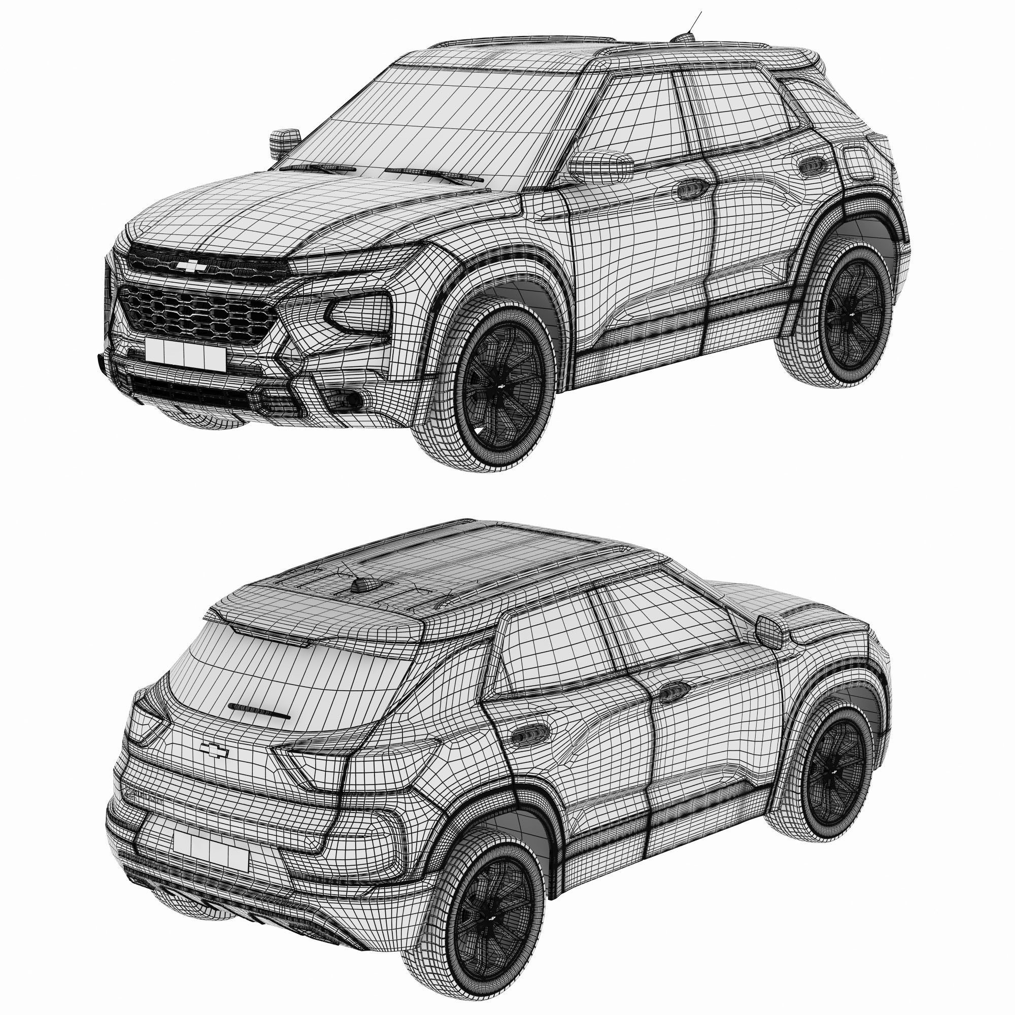 Chevrolet Trailblazer 2022 3D model | CGTrader