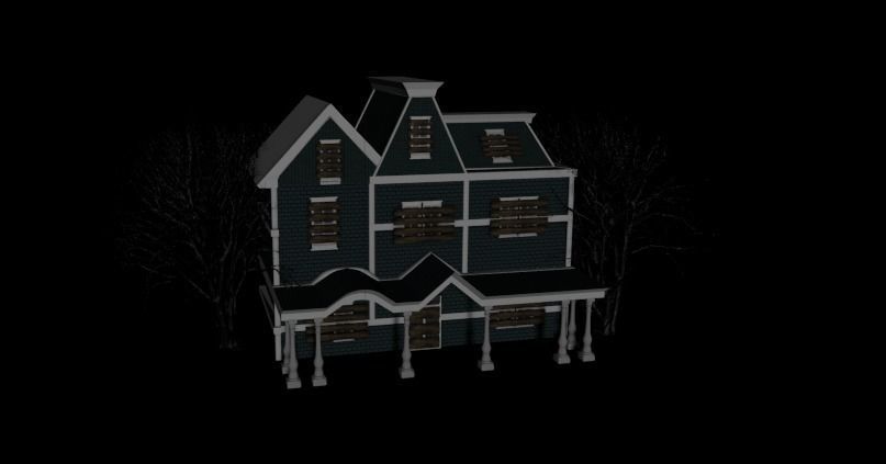 Stranger Things Creel house 3D model | CGTrader