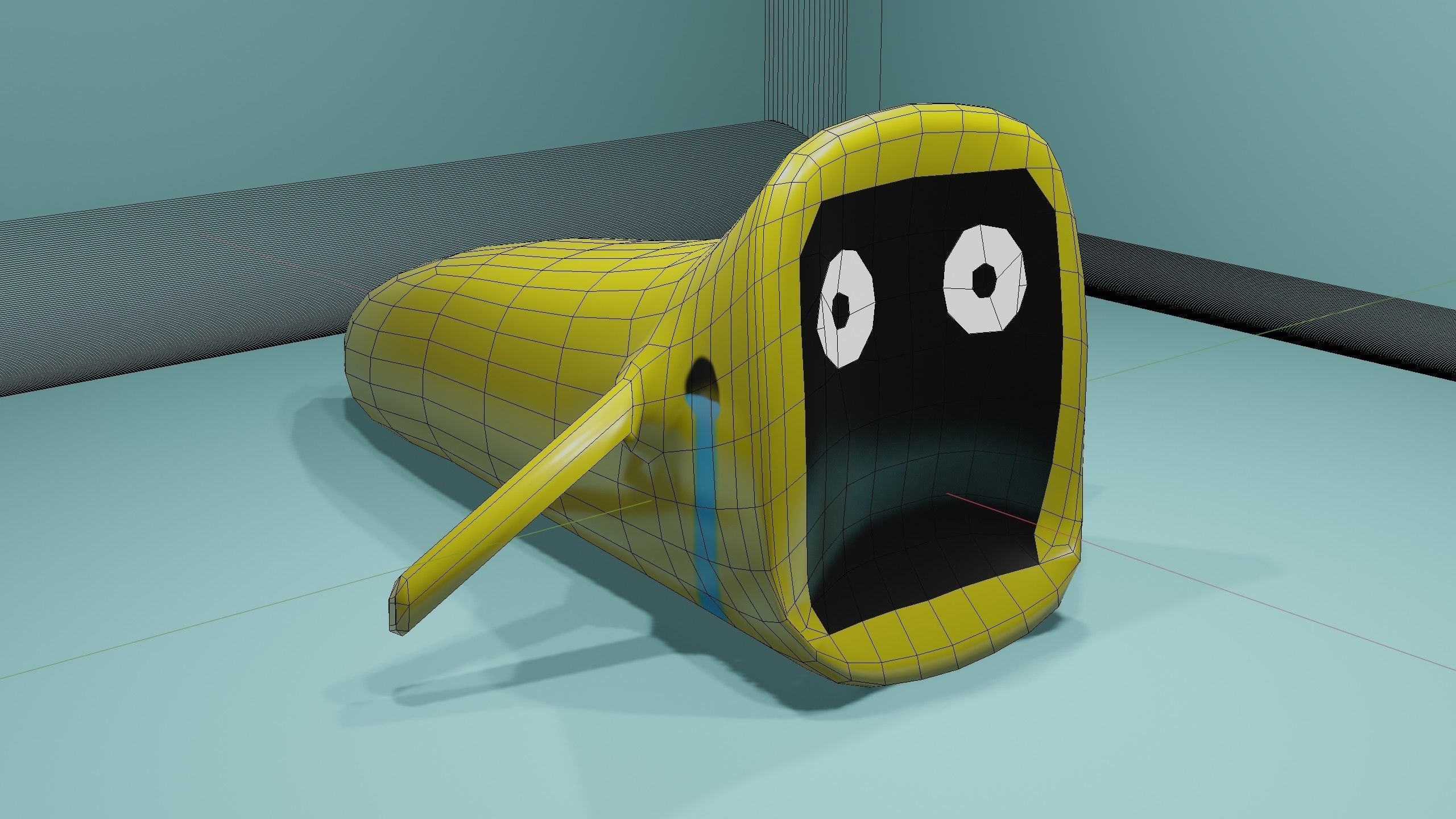 The Backrooms BONE THIEF 3D model | CGTrader