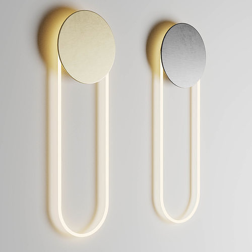 d Armes RA Wall light 3D model | CGTrader