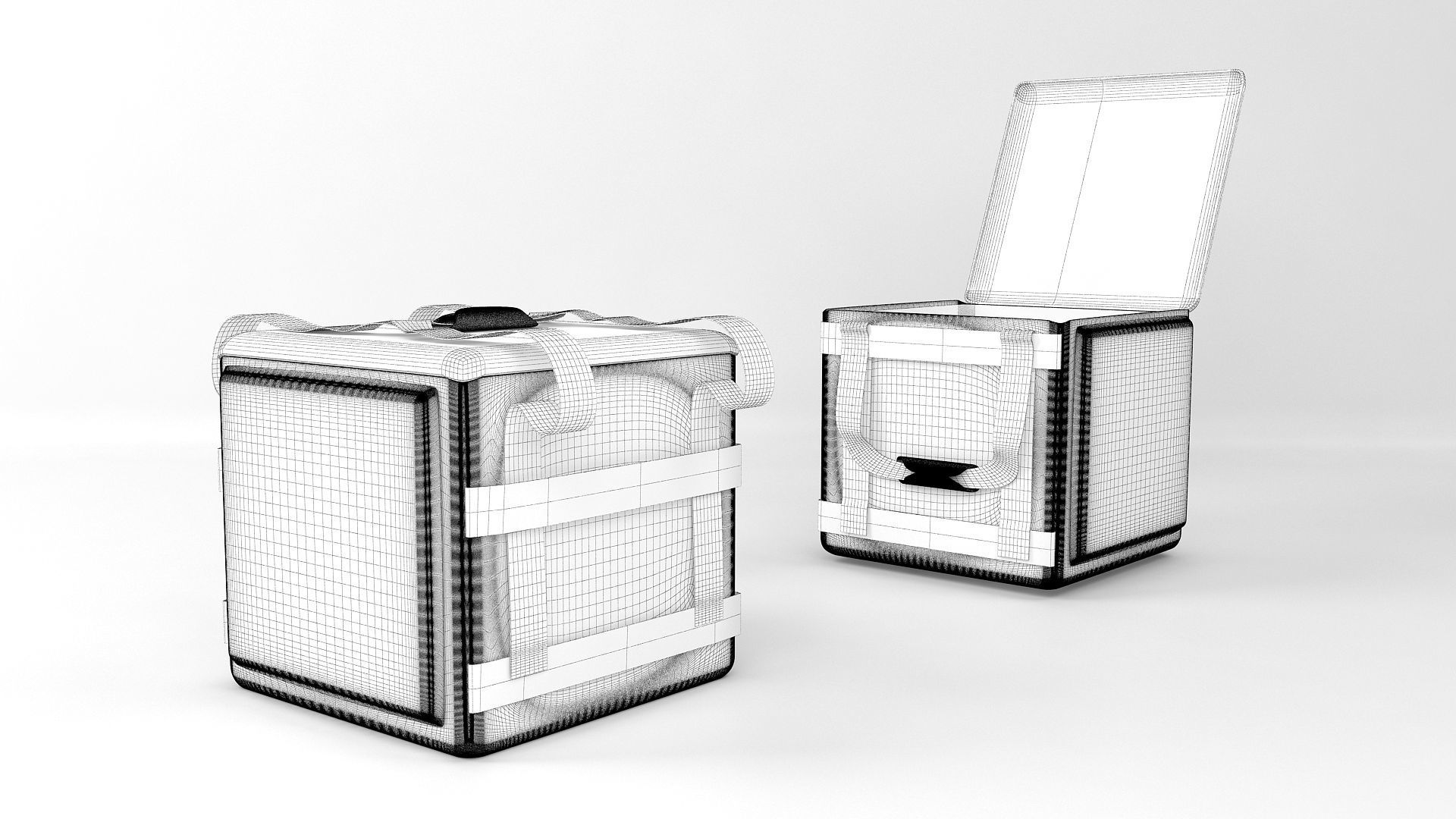 Delivery Bags 3D model | CGTrader