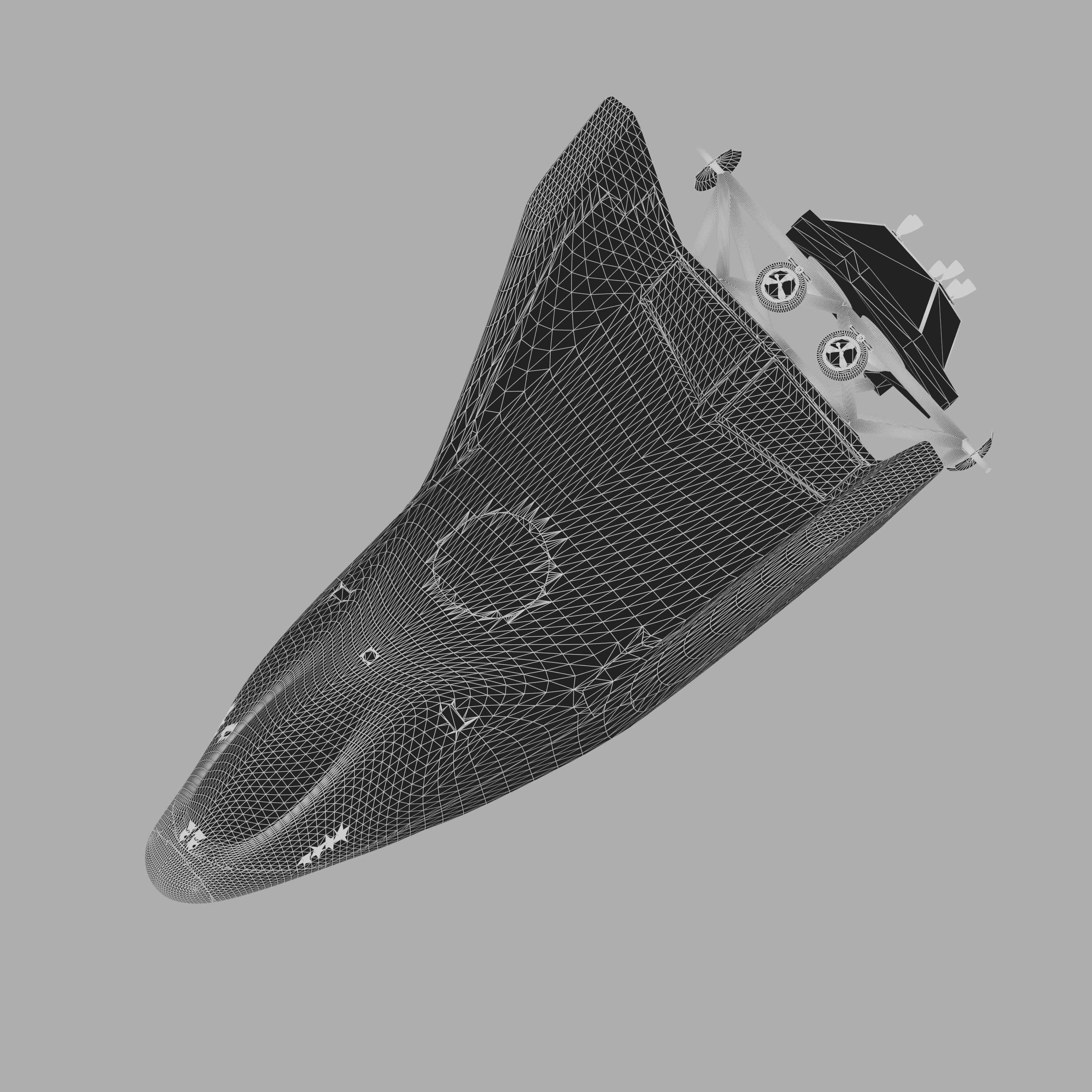 X-38 Crew Return Vehicle 3D model | CGTrader