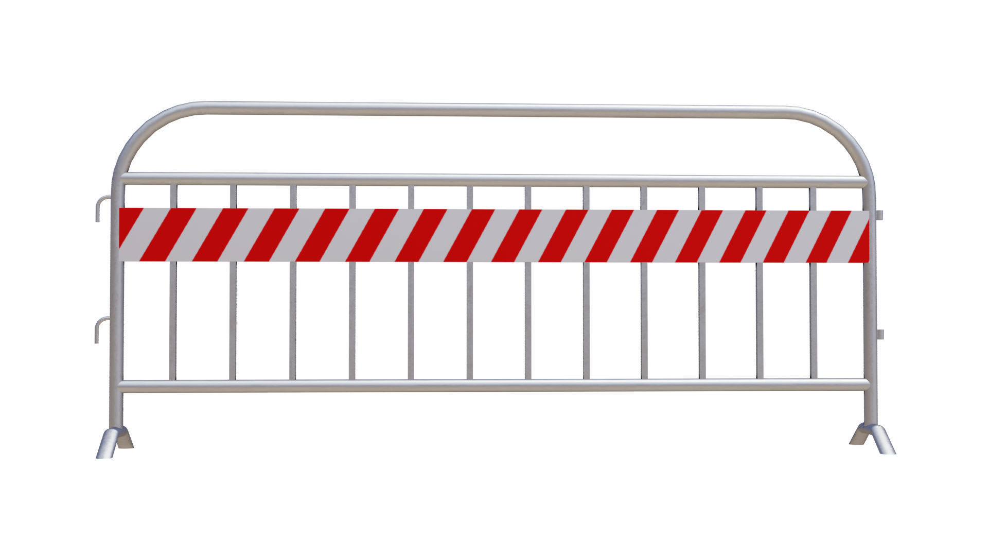 3D model Steel Barricade Fence VR / AR / low-poly | CGTrader