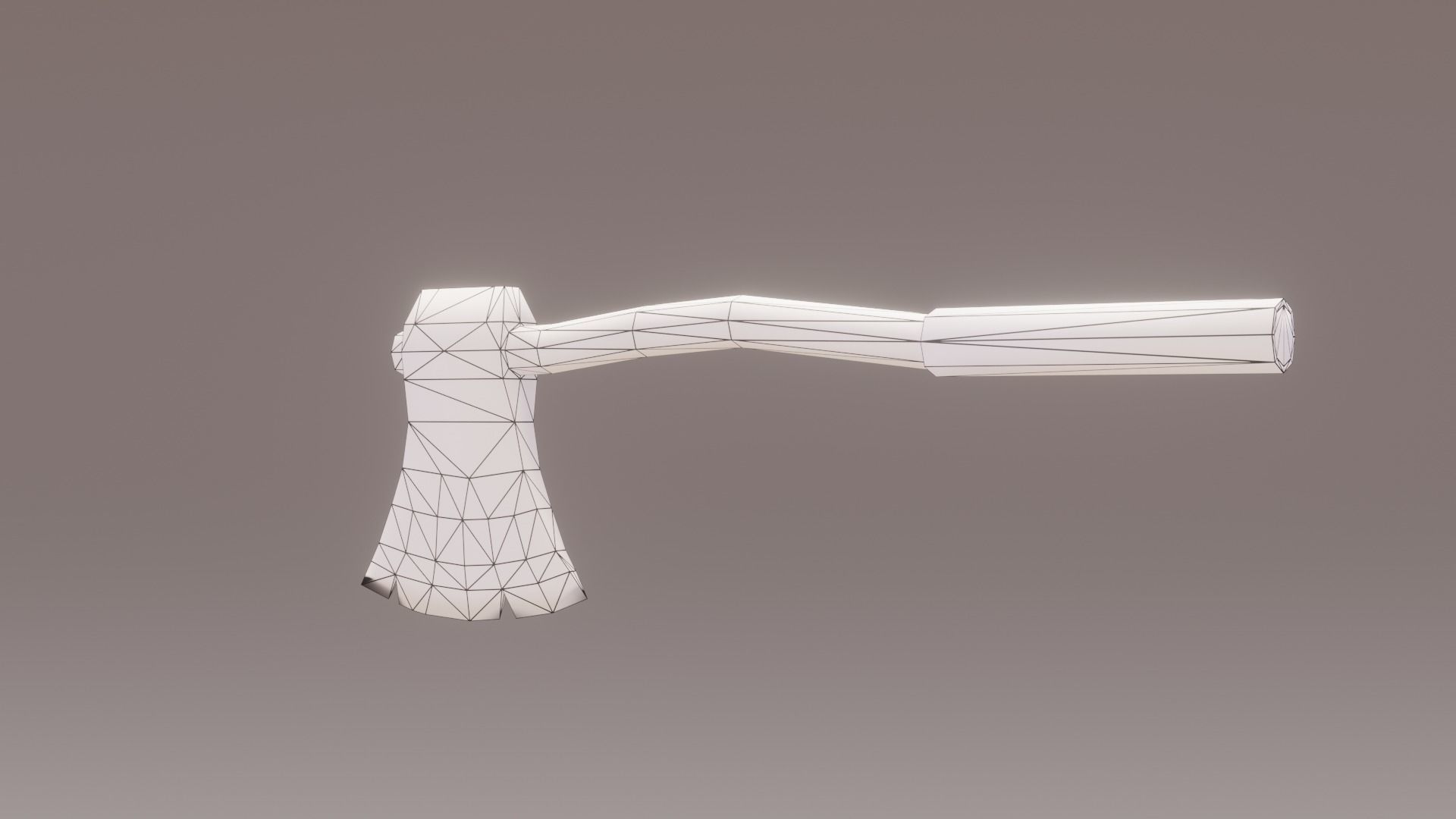 3D model Iron Axe VR / AR / low-poly | CGTrader