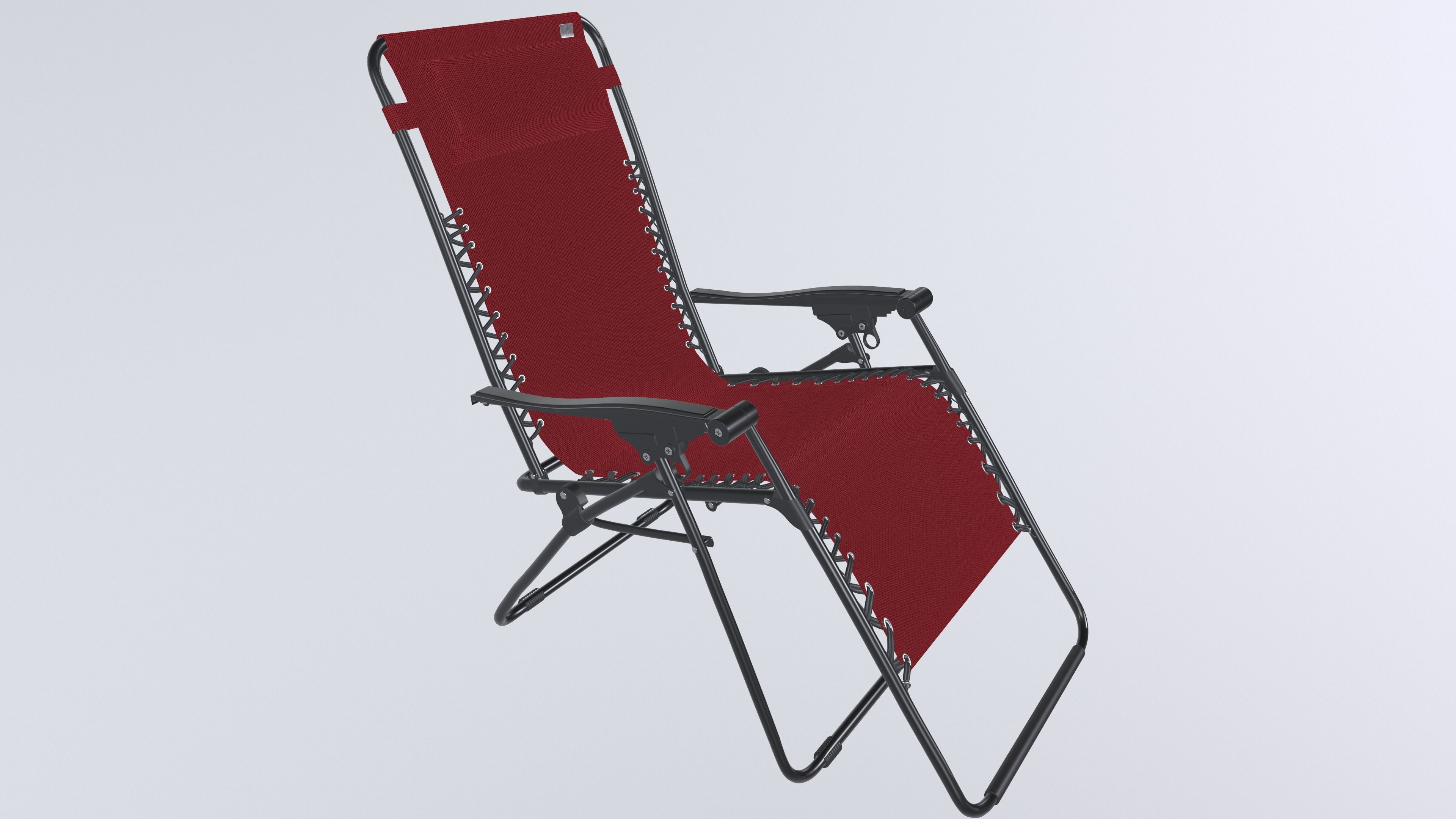 3D model Beach Recliner Chair 3D Model VR VR / AR / low-poly | CGTrader