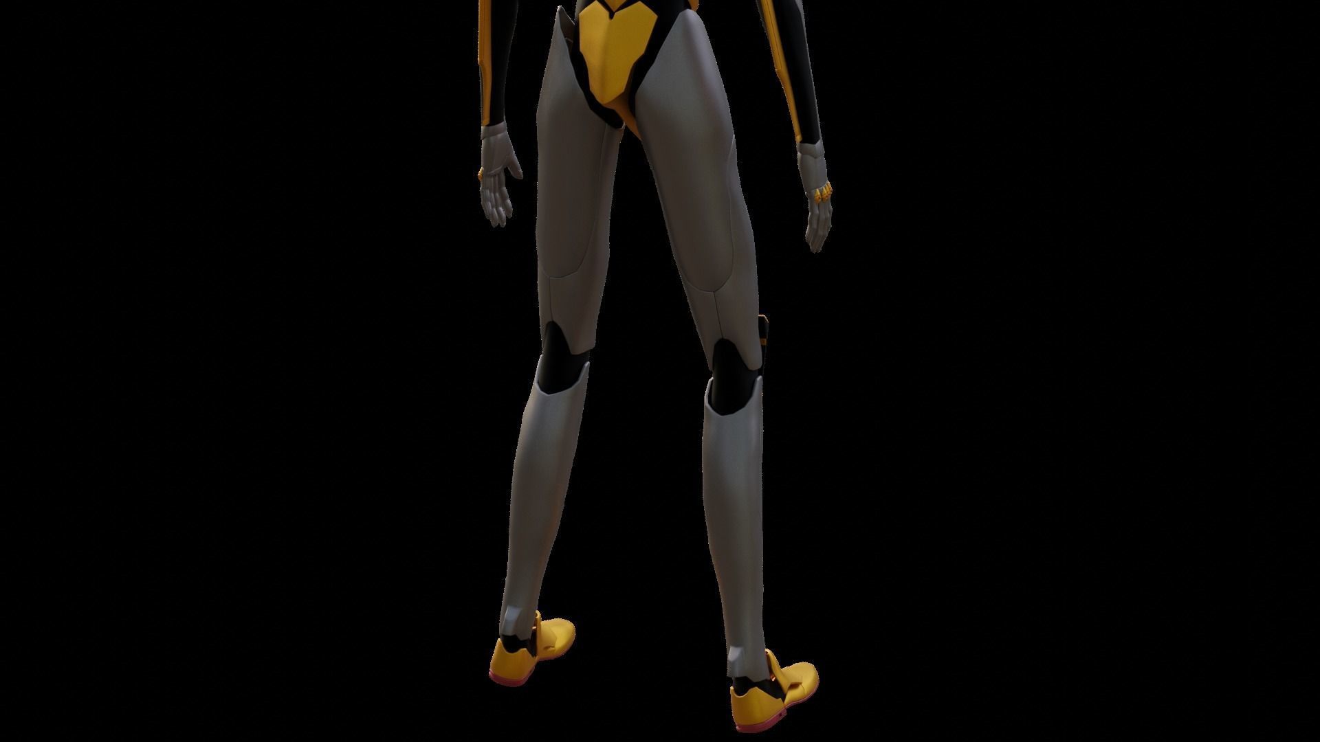 3D model Rigged EVA 00 Unit Neon Genesis Evangelion VR / AR / low-poly ...