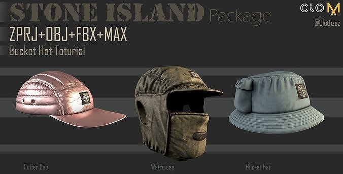3D model Hat Package VR / AR / low-poly | CGTrader