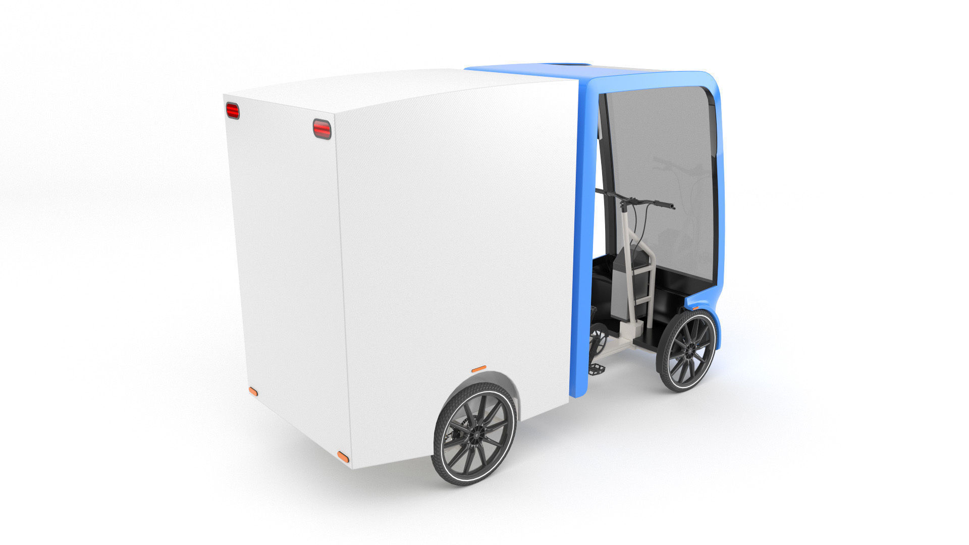 EAV Delivery bike 3D model | CGTrader