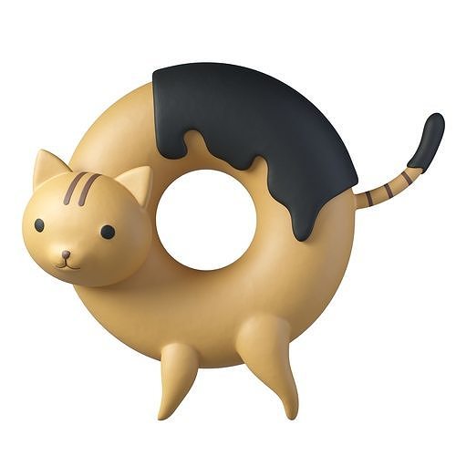 Donyatsu 3D model | CGTrader