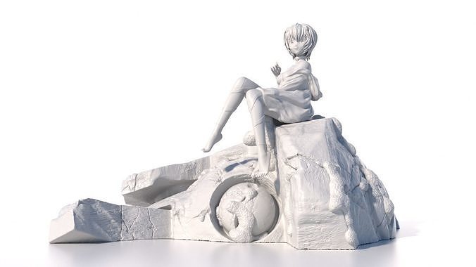 Ayanami Rei 3D model 3D printable | CGTrader