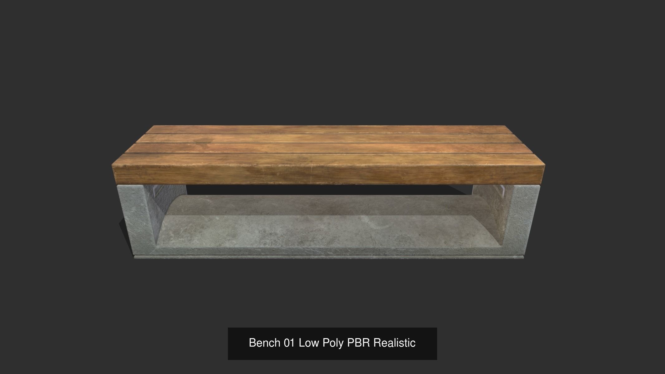 10 Benches Low Poly PBR Realistic Collection VR / AR / low-poly | CGTrader
