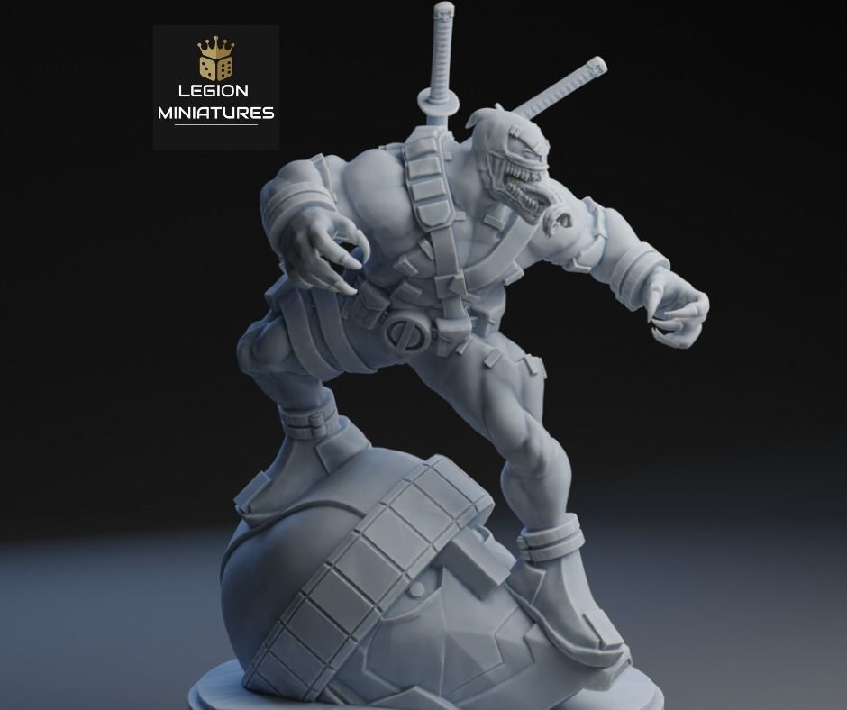 MARVEL CRISIS PROTOCOL VENOMPOOL PRESUPPORTED INCLUDED 3D model 3D ...