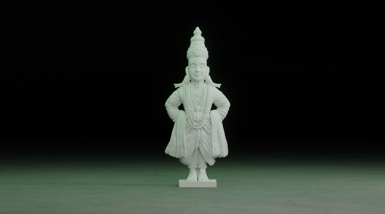 Vitthal Idol 3D Printable model 3D model 3D printable | CGTrader