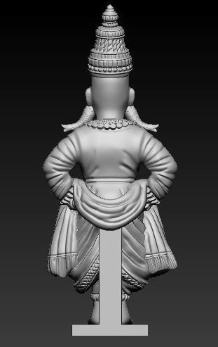 Vitthal Idol 3D Printable model 3D model 3D printable | CGTrader