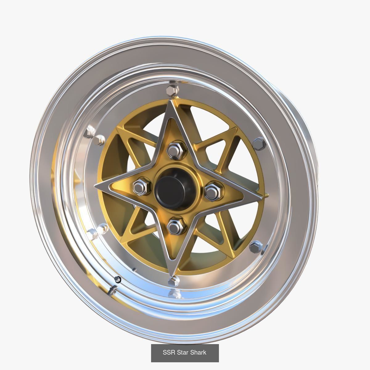 Japan oldschool rims collection | CGTrader