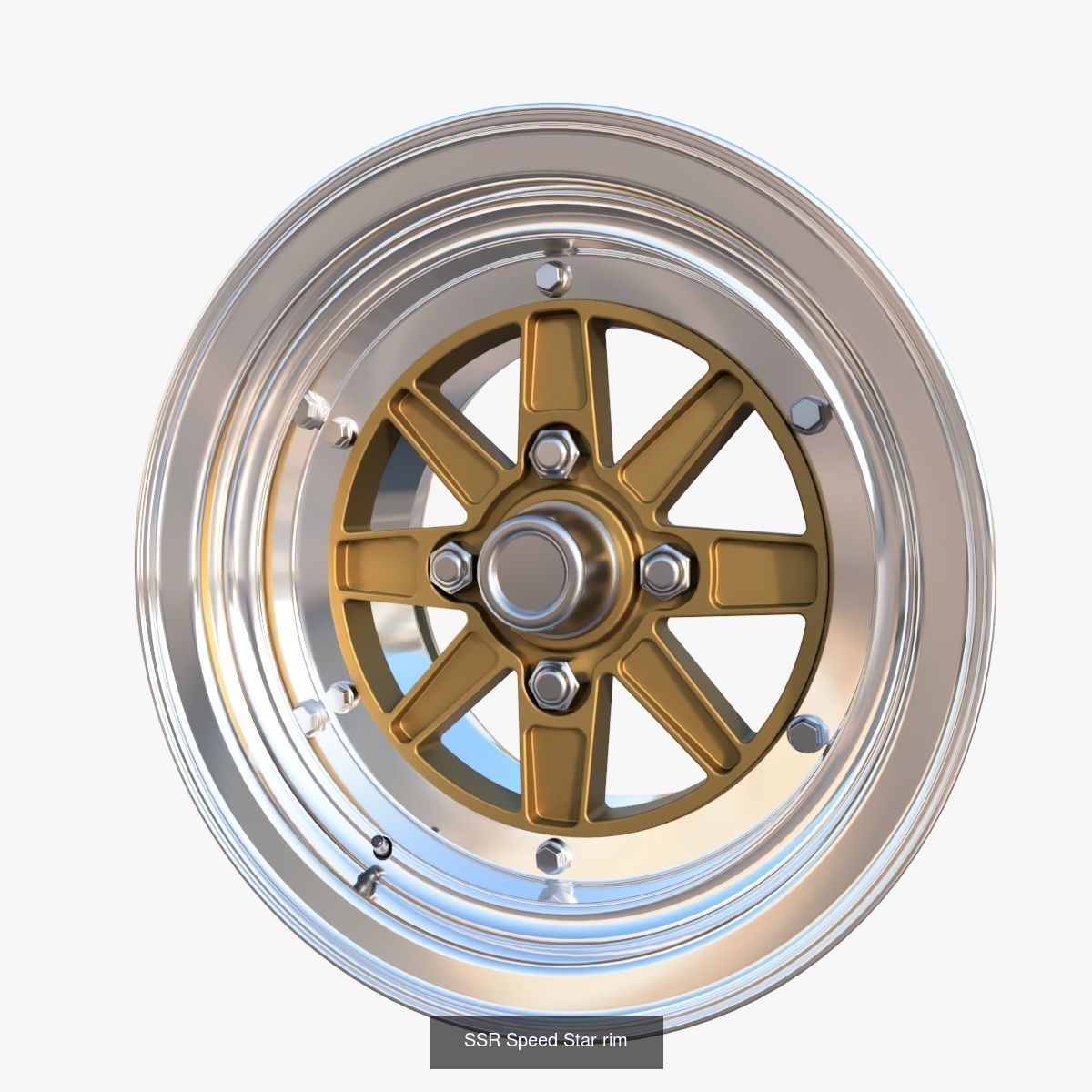 Japan oldschool rims collection | CGTrader