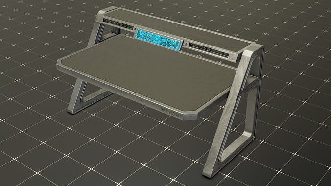 Sci-Fi Table 3D model | CGTrader