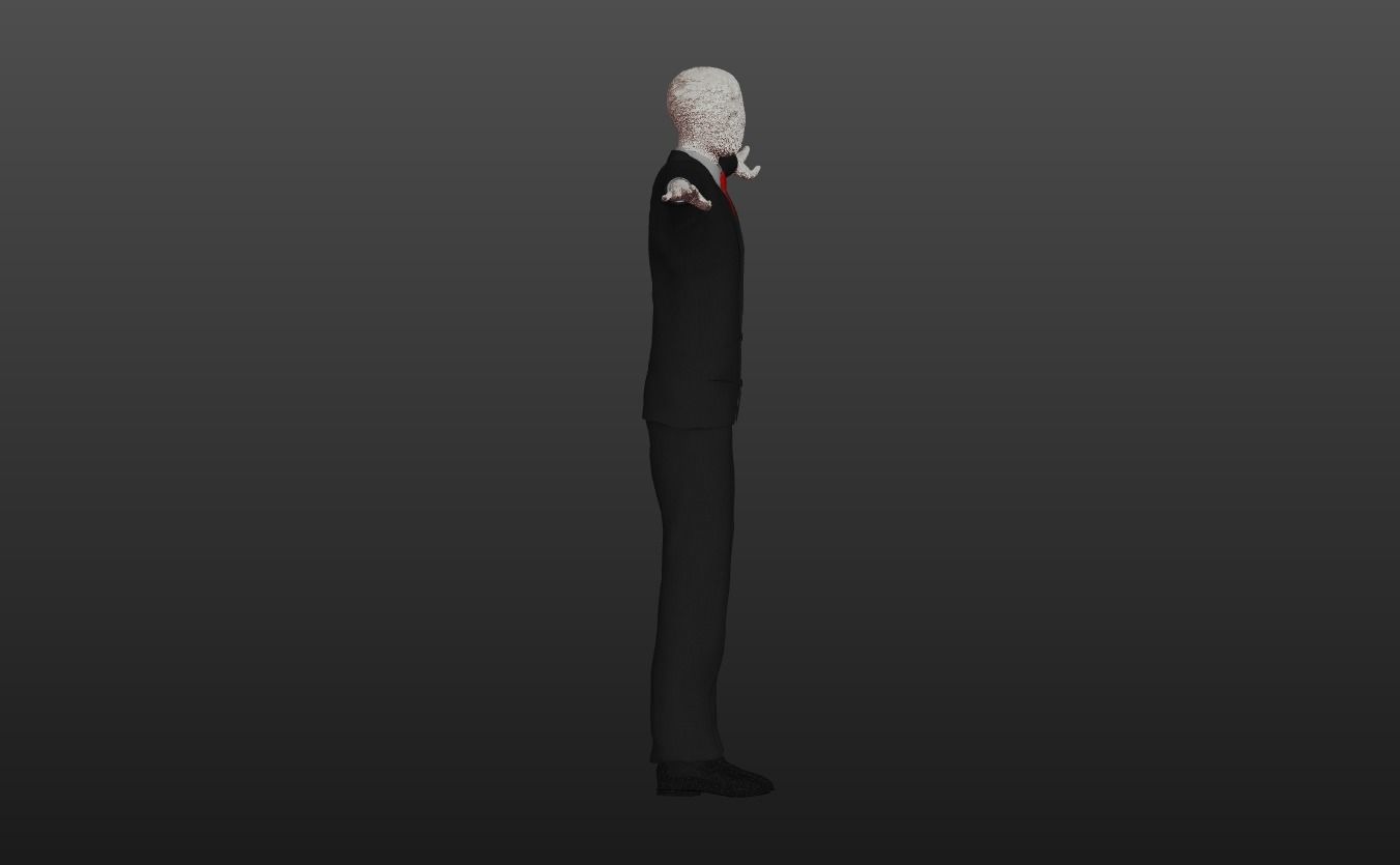 3D model Slender Man - Rigged Character 3D Model VR / AR / low-poly ...