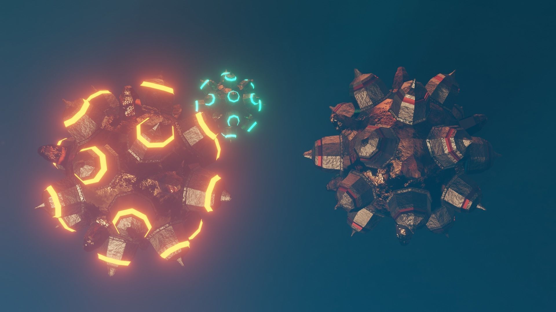 3D model Futuristic Mine VR / AR / low-poly | CGTrader