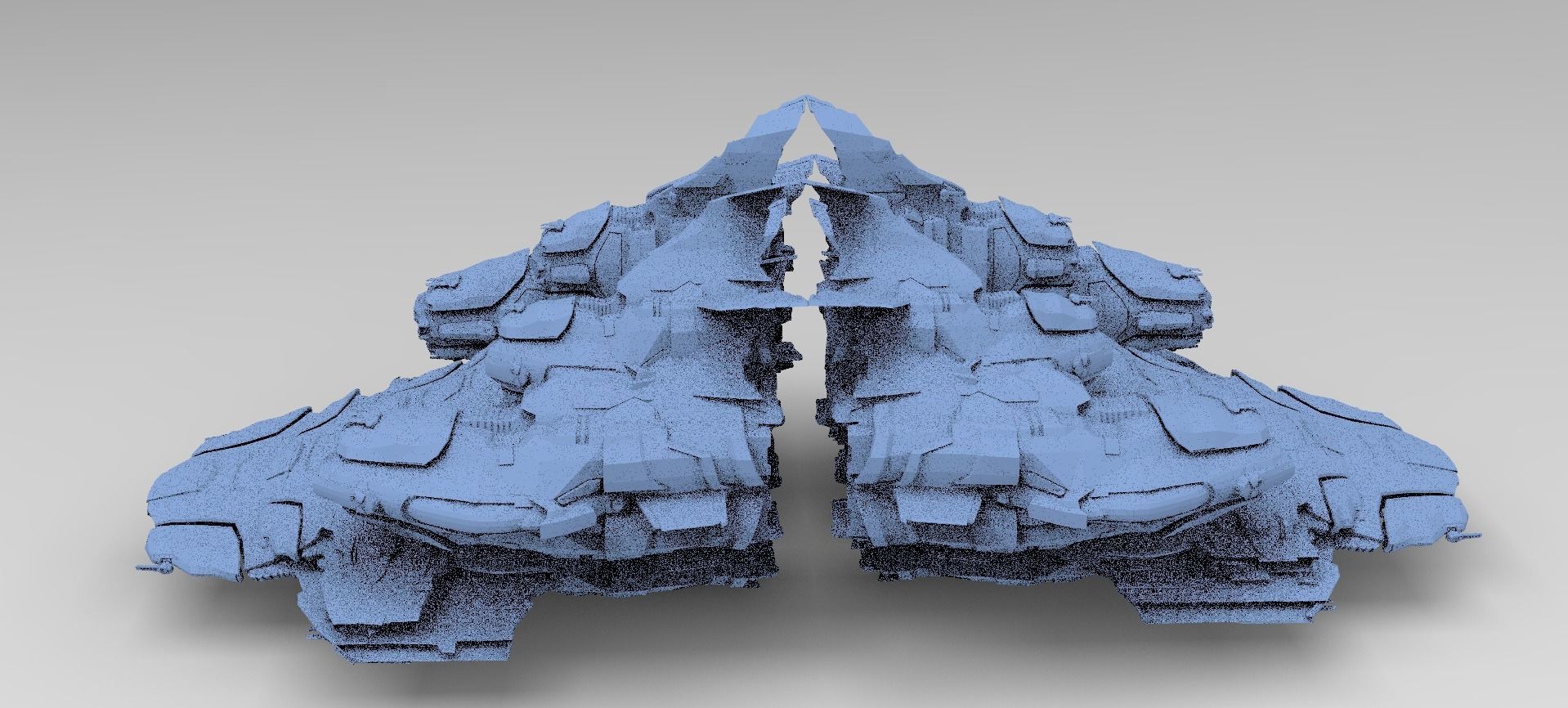 Space Roamer Mining laser Architecture 6 3D model | CGTrader