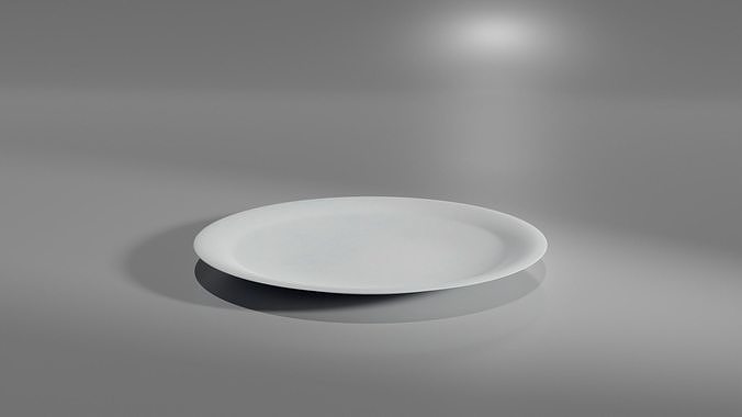 Plate 3D model | CGTrader