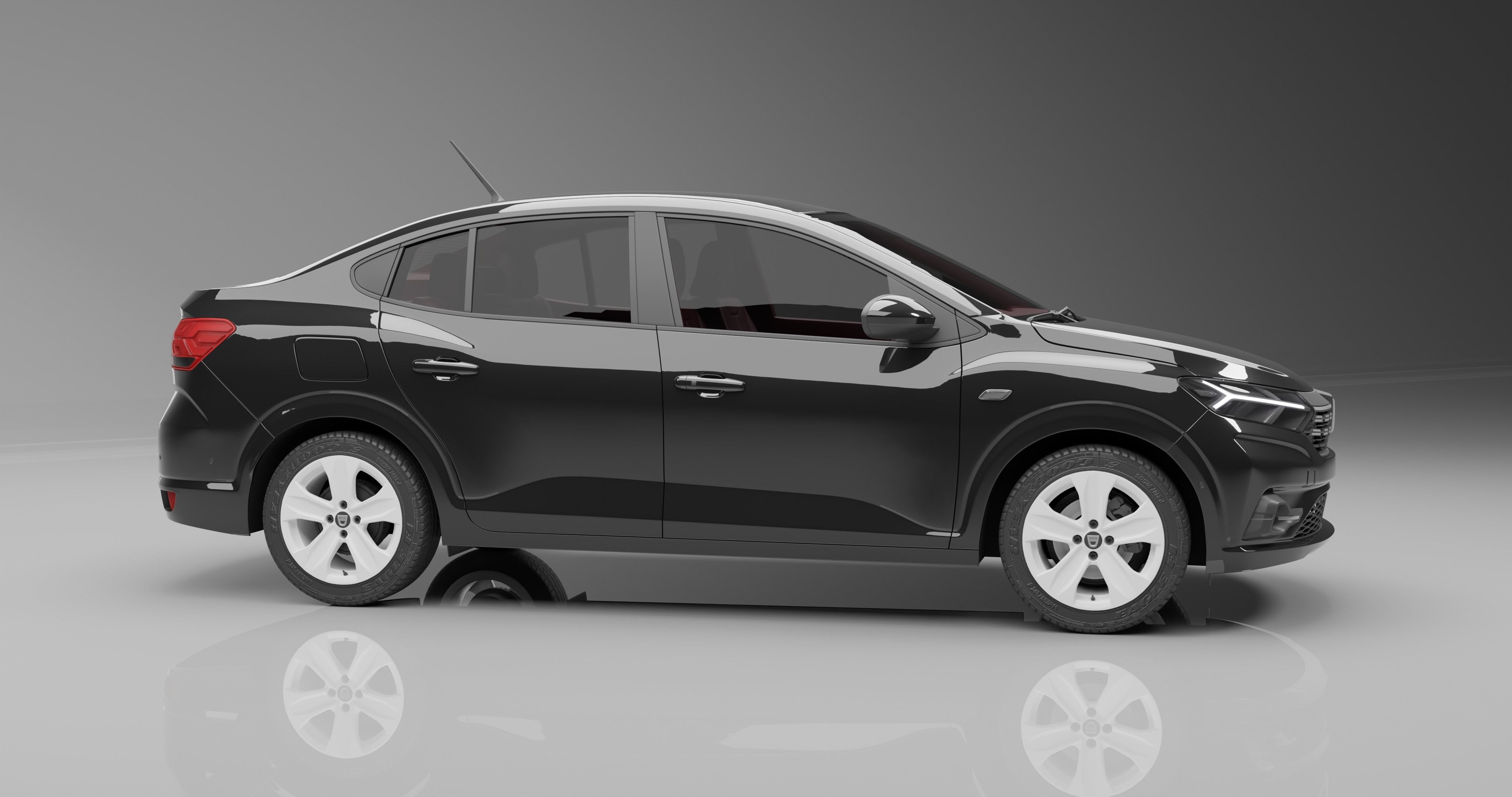 Dacia Logan 2021 Car 3D model | CGTrader