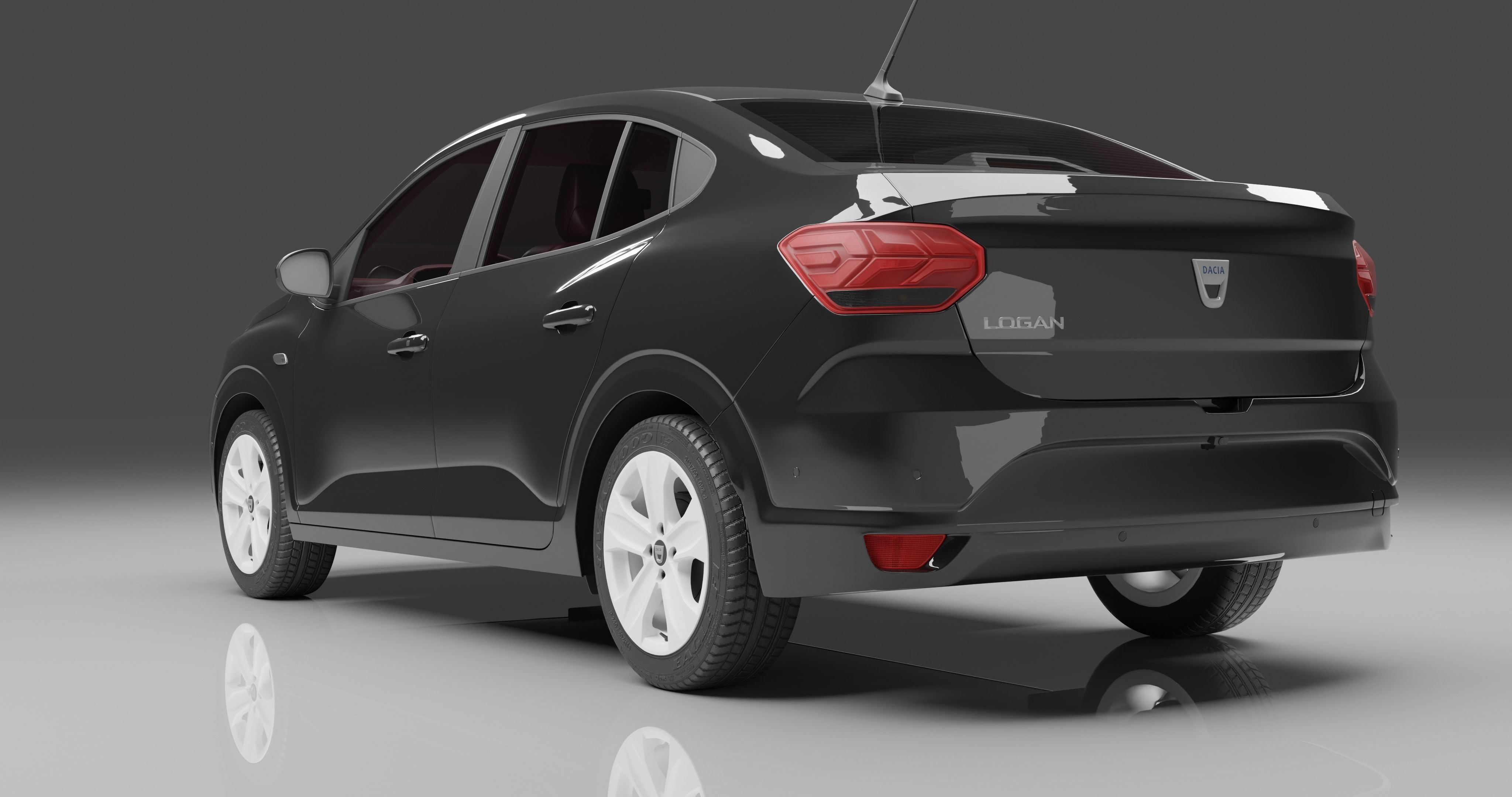 Dacia Logan 2021 Car 3D model | CGTrader
