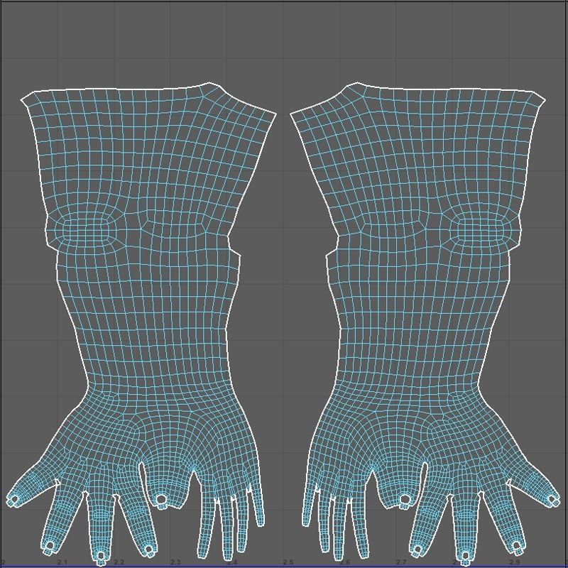 3D model 4K Realistic Woman 3D Hands left right with 5 Lods VR / AR ...