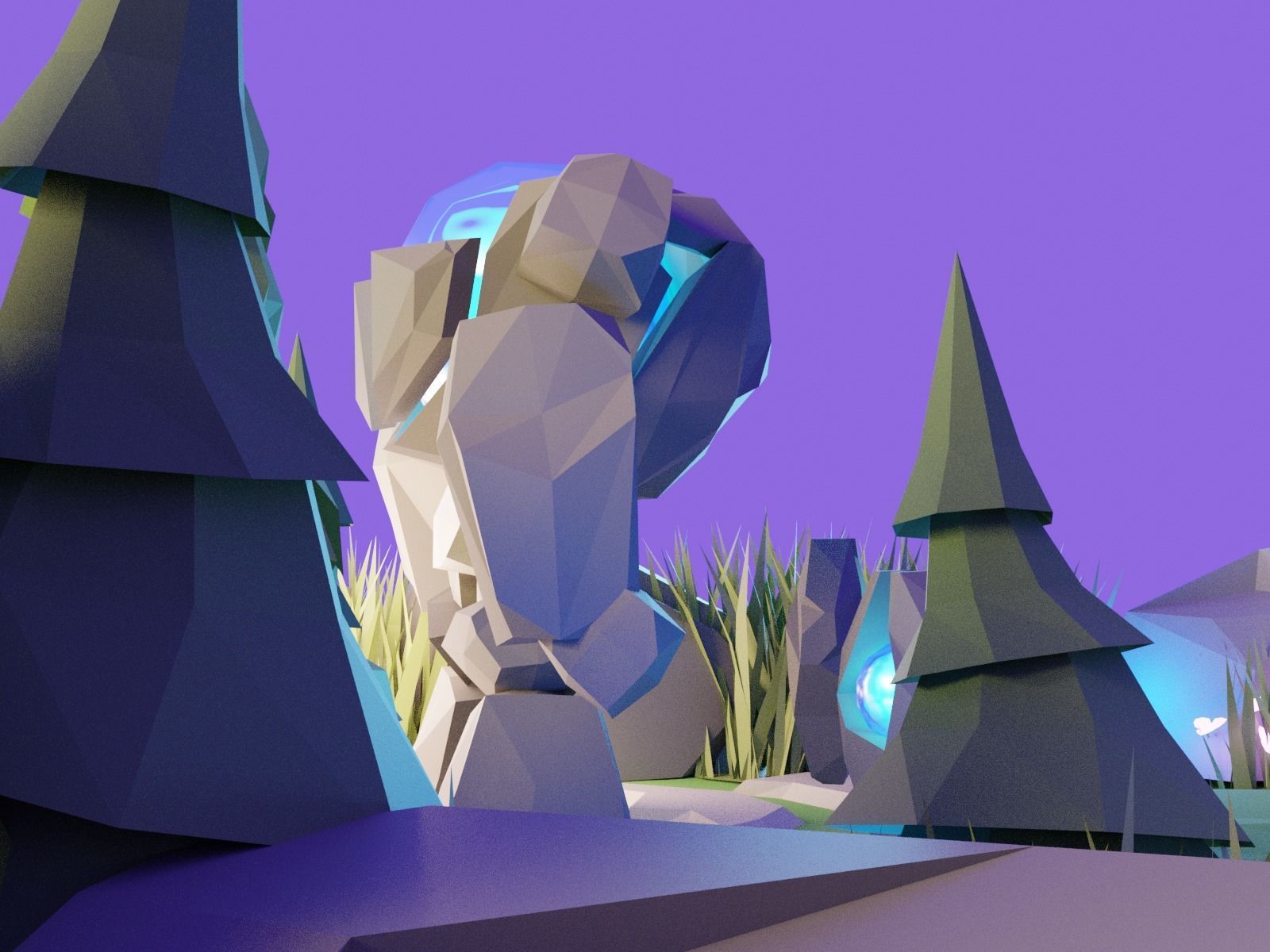 Cartoon League of Legion Blue Buff 3D model | CGTrader