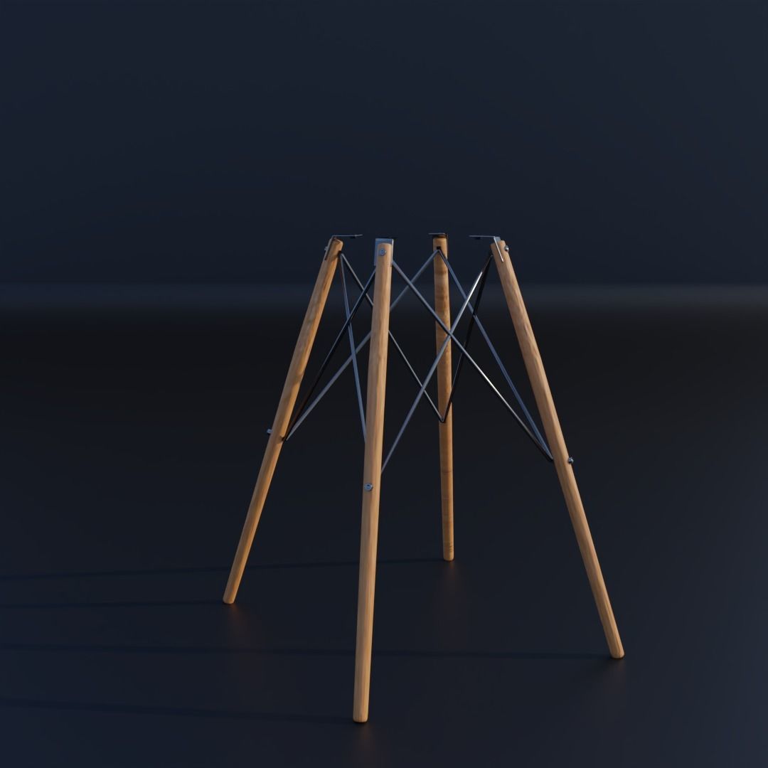 Table Eiffel 3D model | CGTrader
