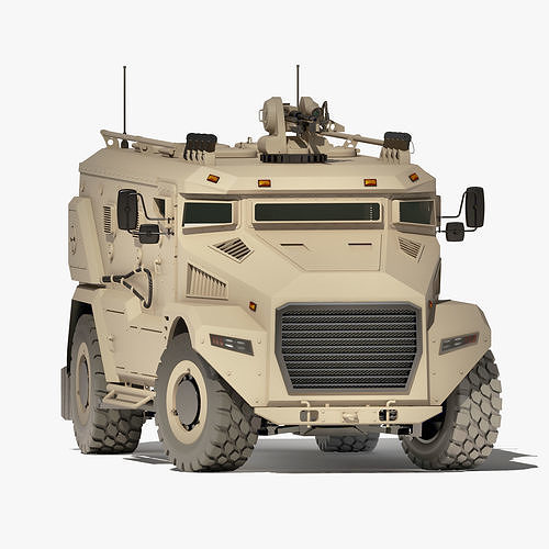 Armored military vehicle 3D model | CGTrader