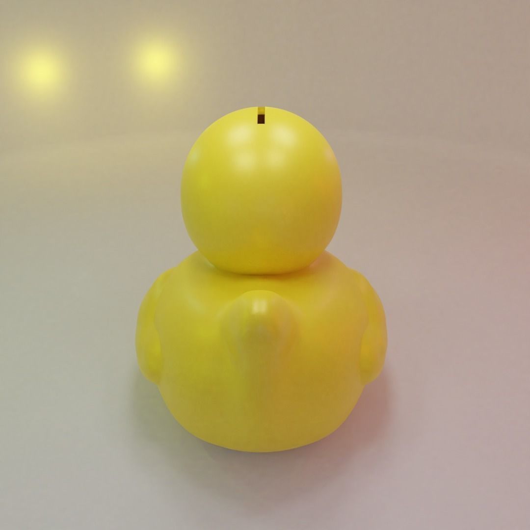 Ducky Bank 3D model 3D printable | CGTrader