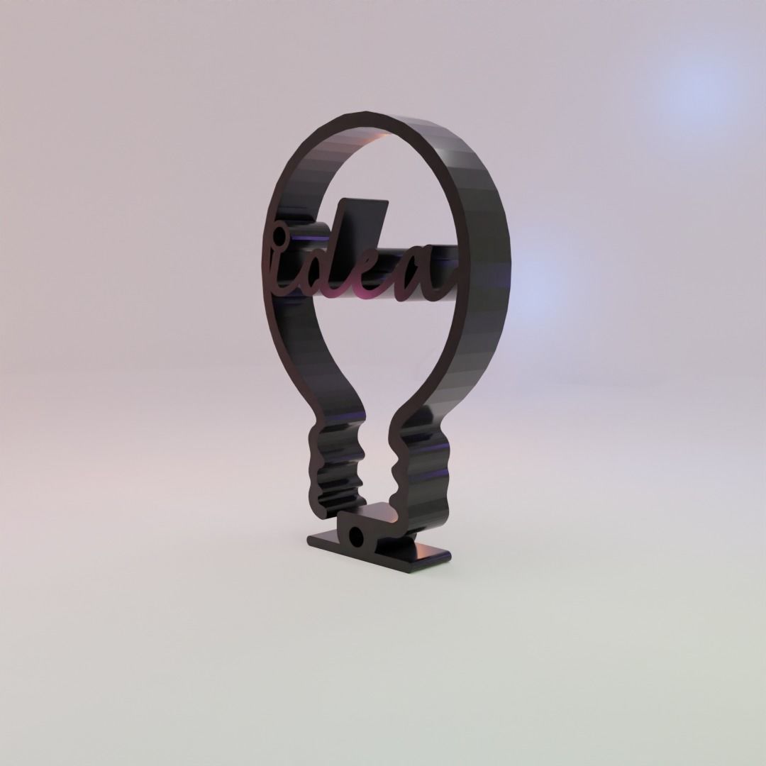 Signature Light Bulb 3D model 3D printable | CGTrader