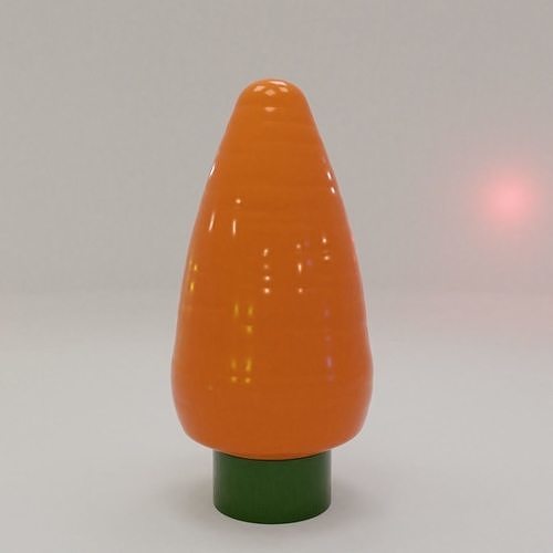 Carrot Container 3D model 3D printable | CGTrader