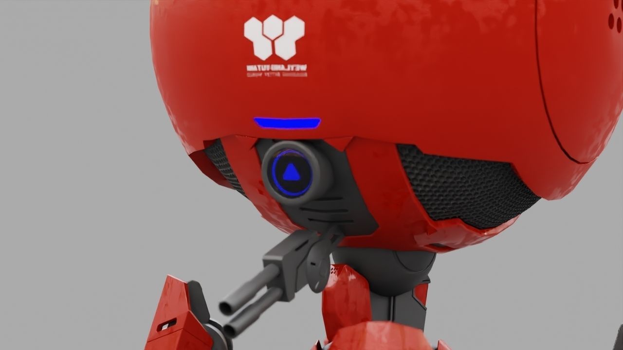 OCTOPUS DROID rigged 3D model rigged | CGTrader