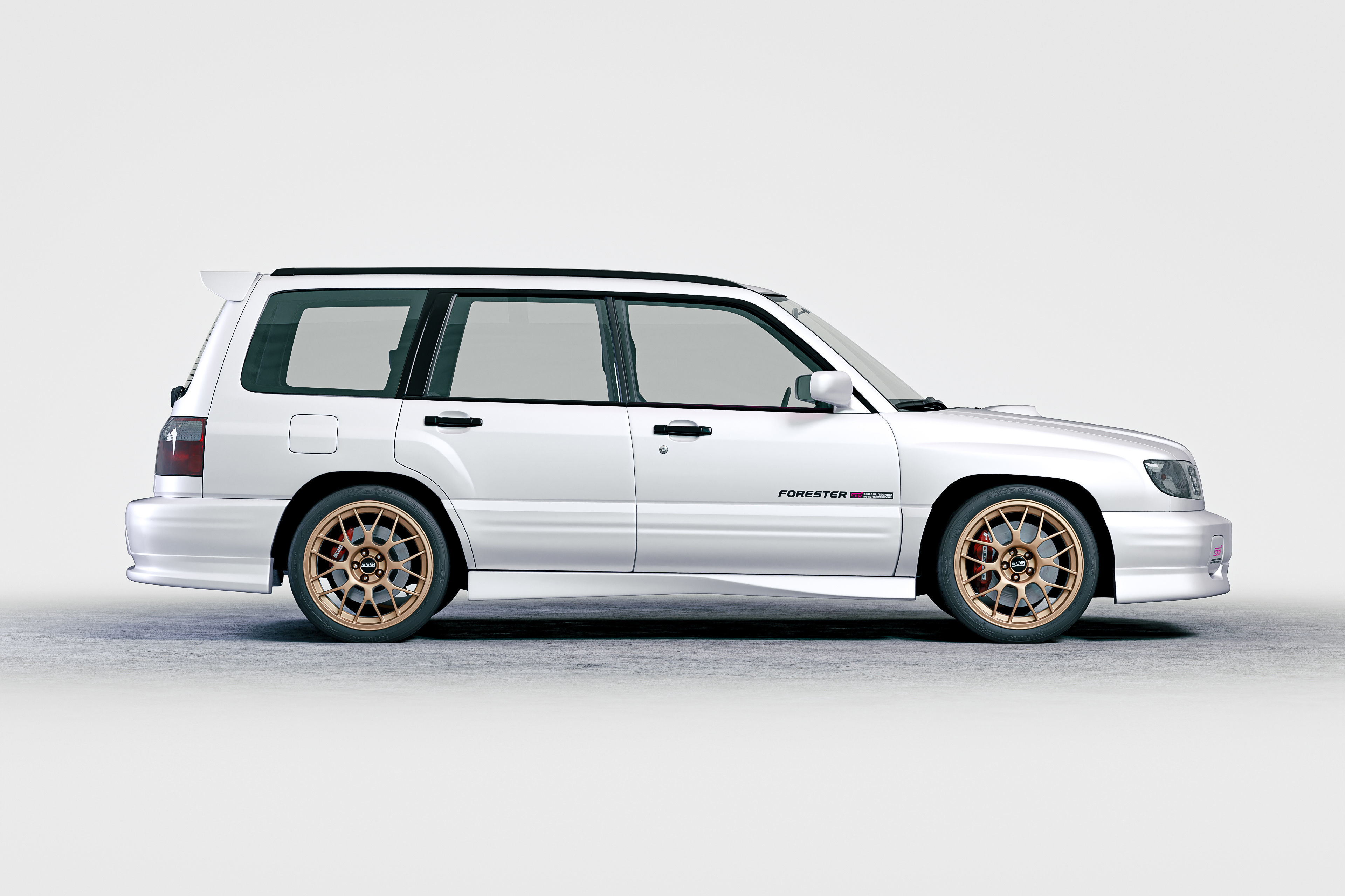 Subaru Forester STI SF5 2001 3D model | CGTrader