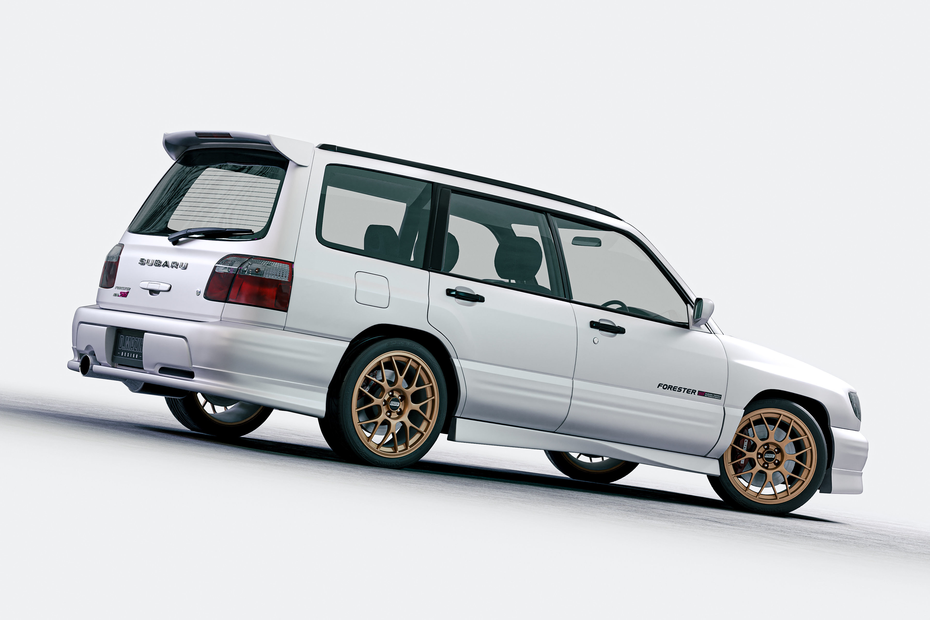 Subaru Forester STI SF5 2001 3D model | CGTrader