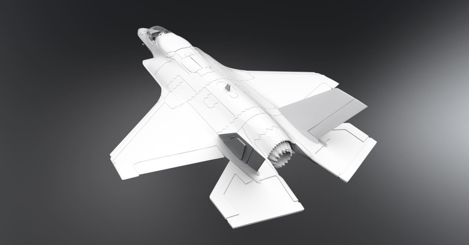 F35B Lightning II scale model 3D model 3D printable | CGTrader