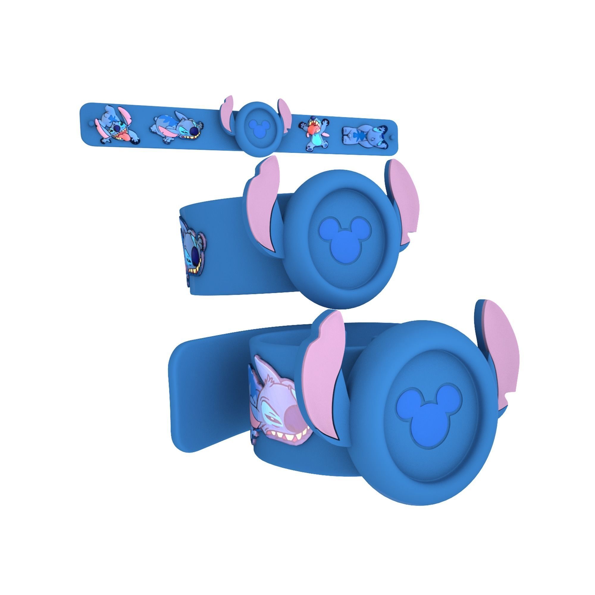 Disney Magic Band Slap Bracelet 3D model | CGTrader