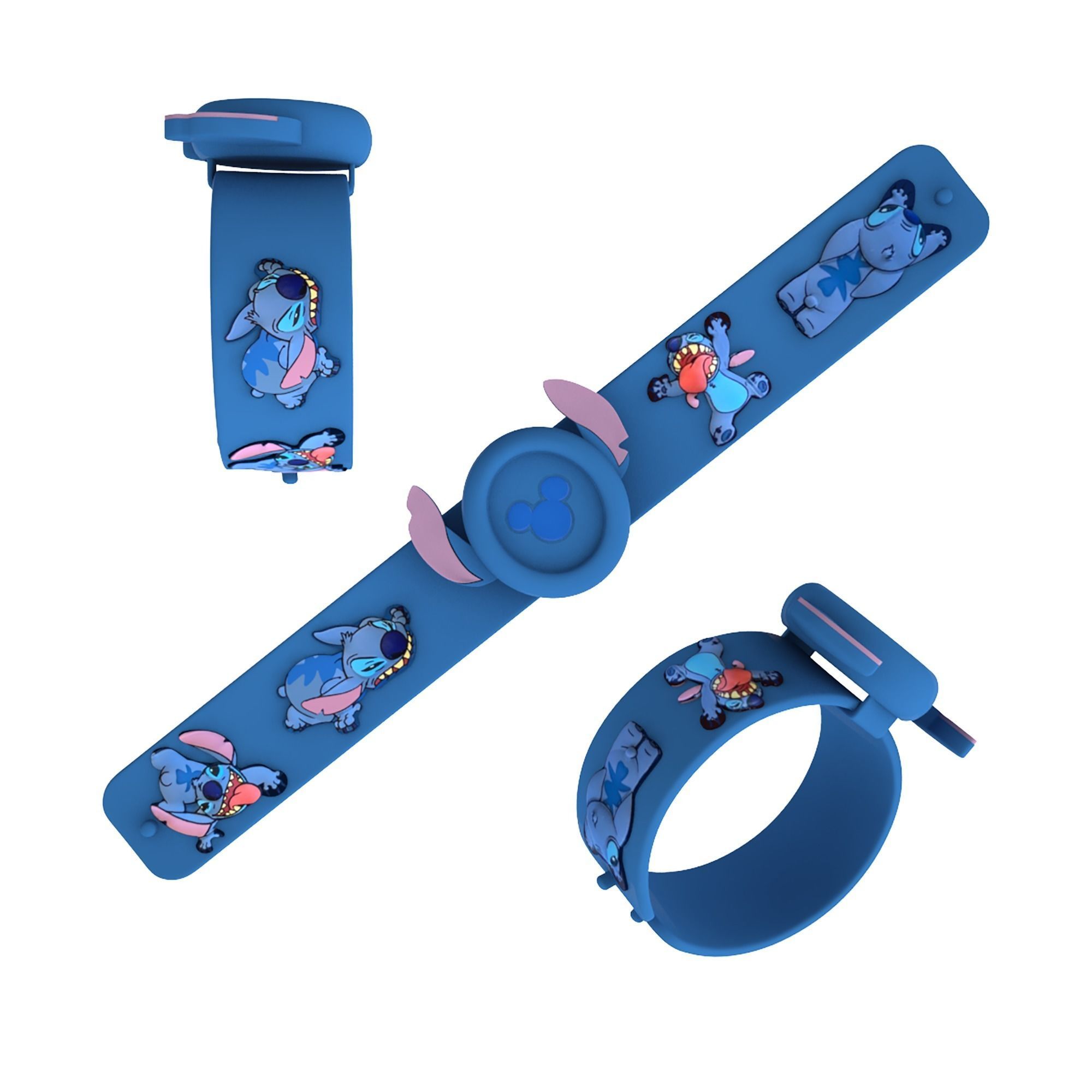 Disney Magic Band Slap Bracelet 3D model | CGTrader