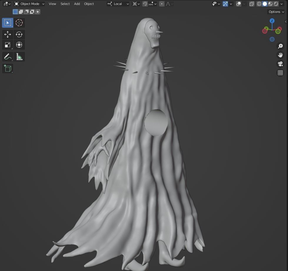 Bleach Gillian 3D model 3D printable | CGTrader