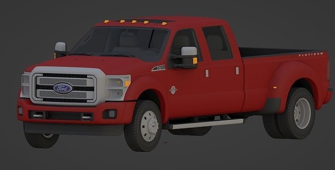 Ford f350 3D model | CGTrader